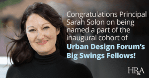 Principal Sarah Solon has been named as an Urban Design Forum’s Big ...