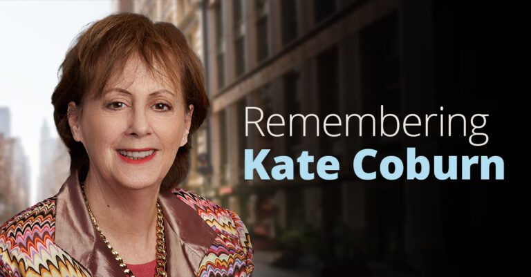 Remembering Kate Coburn - HR&A